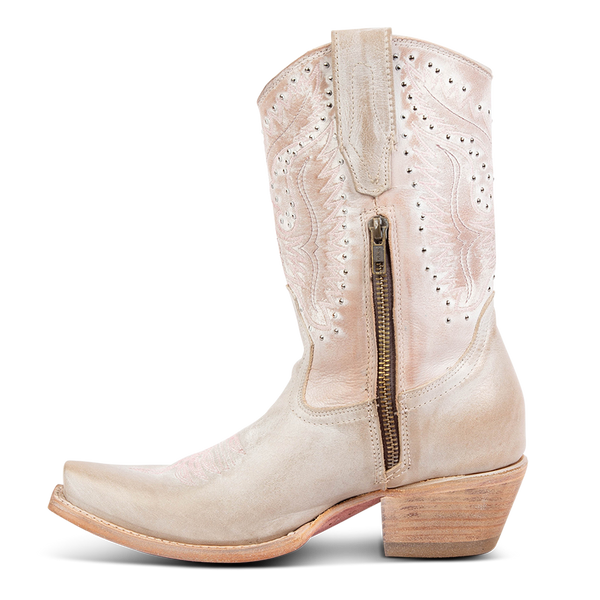 Westrose Blush Embroidered Western Boots | Freebird Stores | Shop Women ...